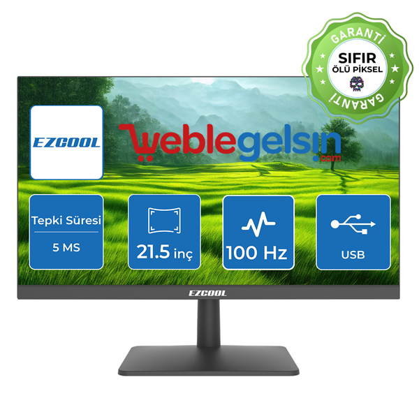 21.5 EZCOOL CORP EZC22 100HZ 5MS MONITOR En Uygun Fiyatlarla Weblegelsin'de!