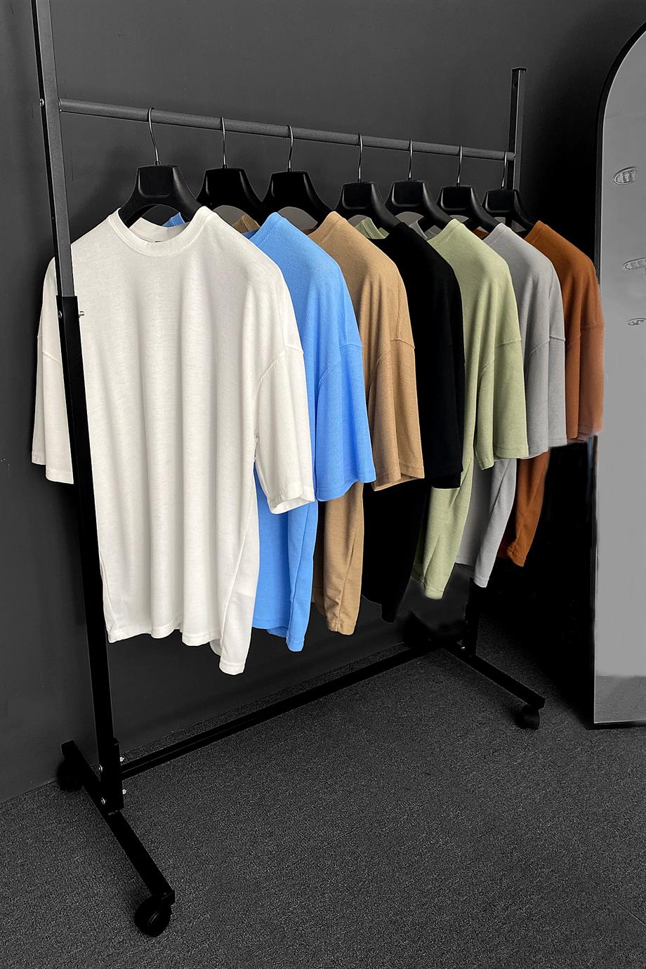 SLATRA ERKEK BASKILI OVERSİZE T-SHİRTLER