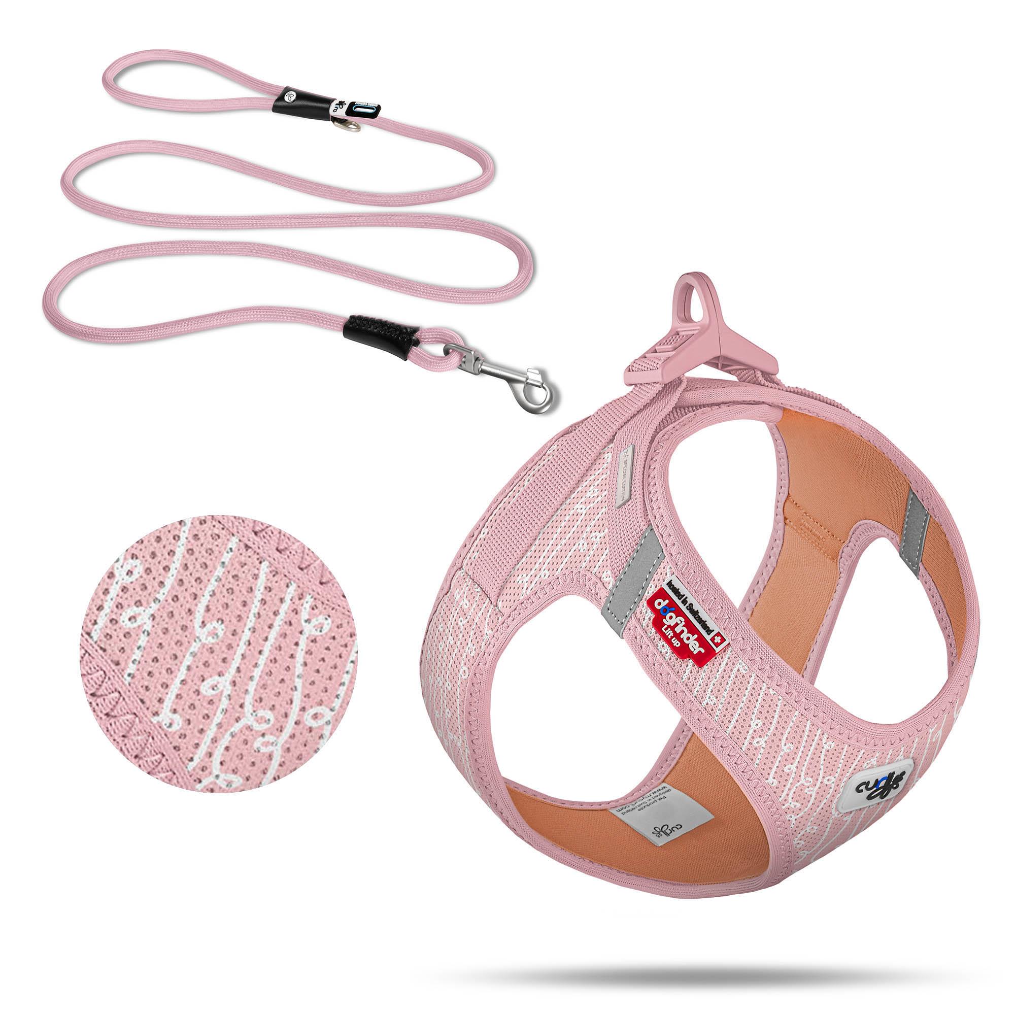 Curli Vest Göğüs Tasması Special Edition 2024 Clasp Air Mesh Fondant Pink - Göğüs Tasmaları