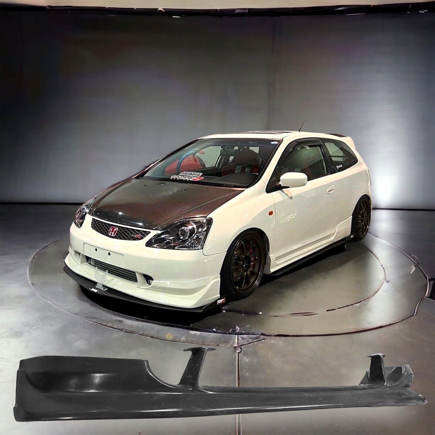 For HONDA Civic Air Walker Ep3 Ep2 01-03 Front Bumper Lip Ep3 Jdm Style