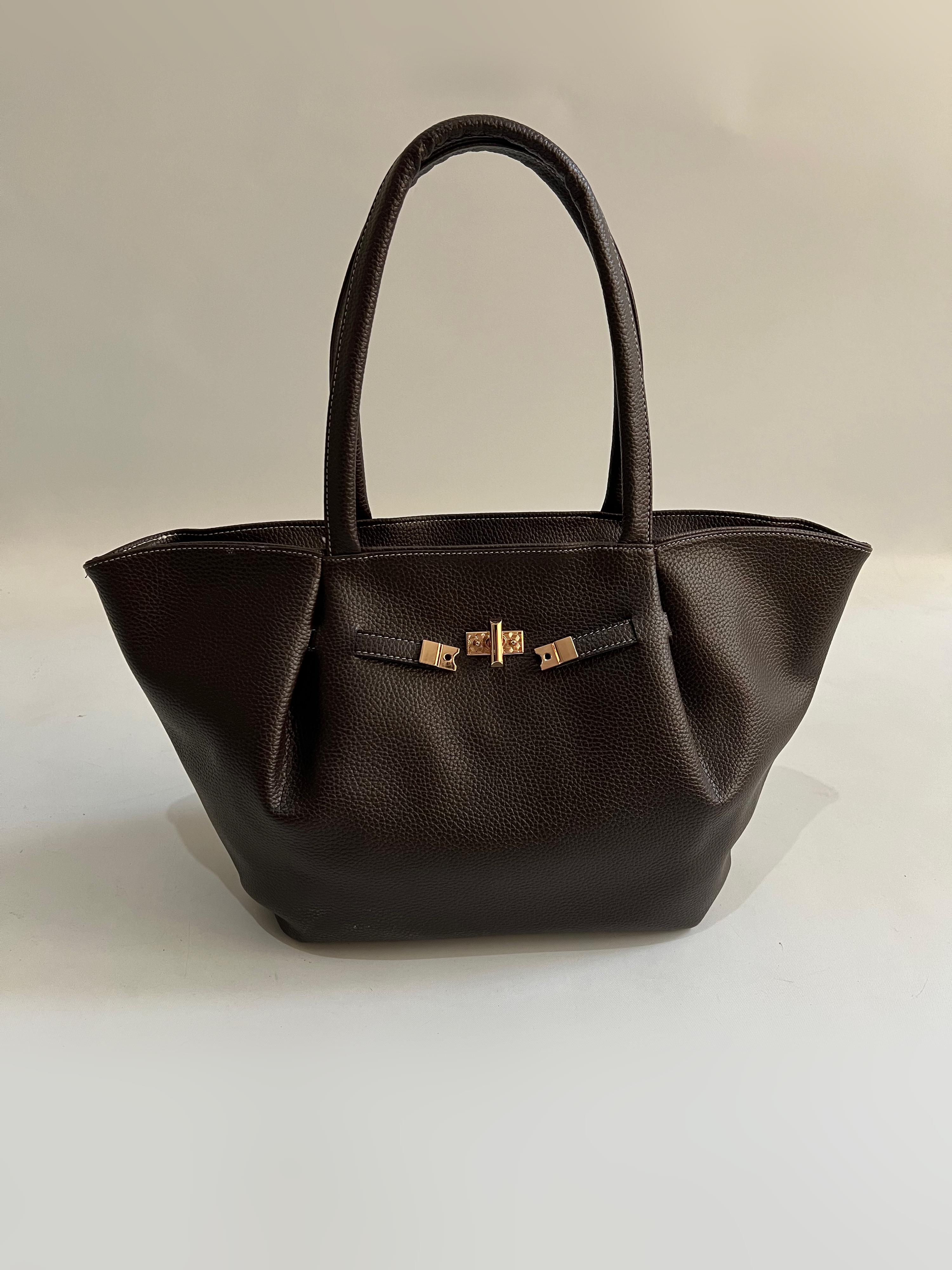 Coke Model El Ve Kadın Omuz Çantası Acı Kahve