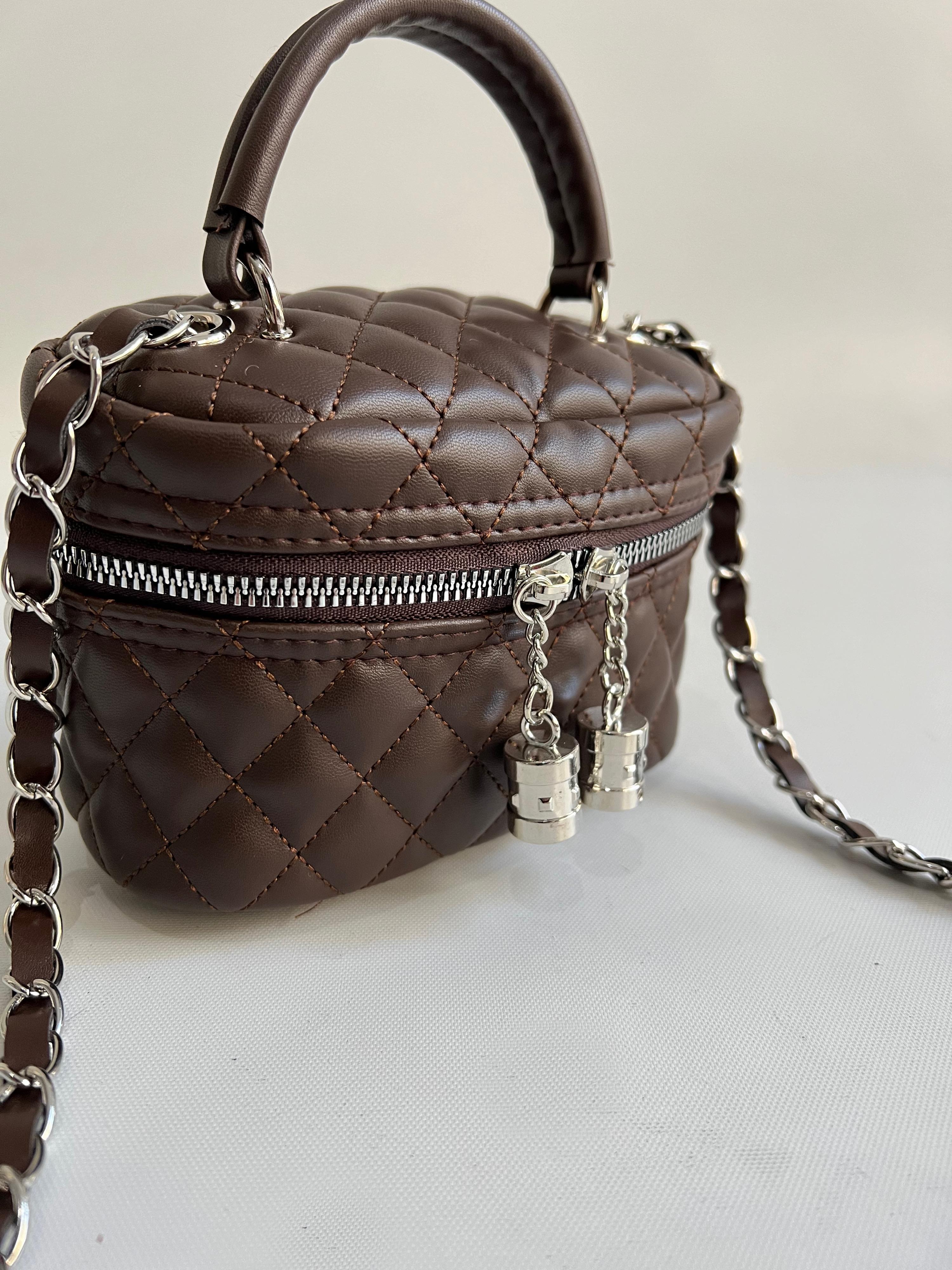 Zilly Model El Ve Kadın Omuz Çantası Acı Kahve