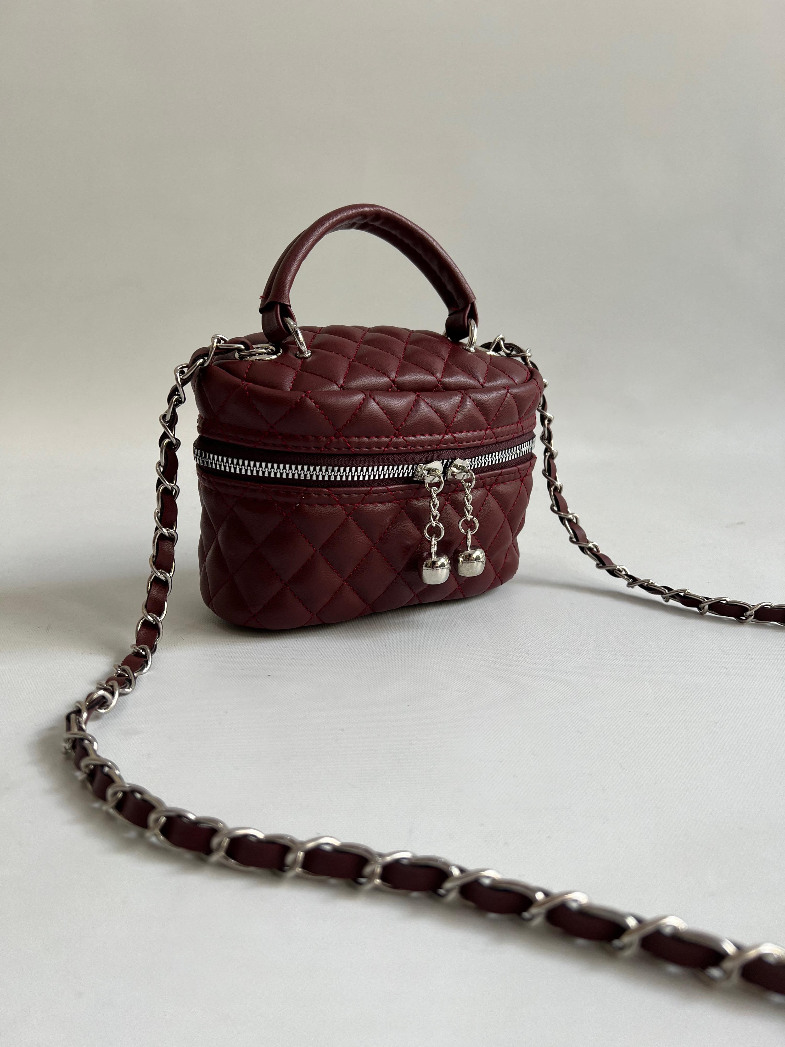 Zilly Model El Ve Kadın Omuz Çantası Bordo