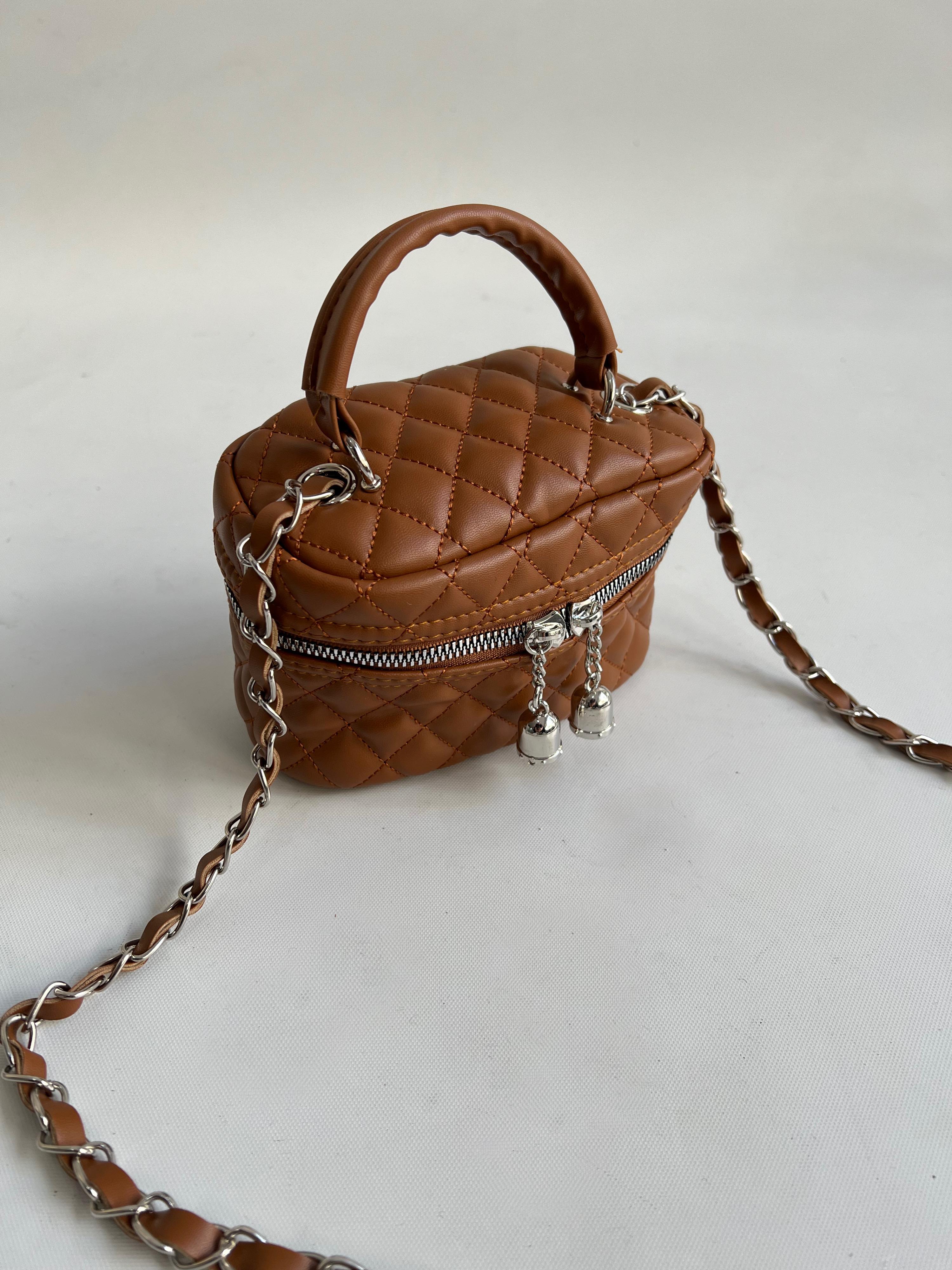 Zilly Model El Ve Kadın Omuz Çantası Taba