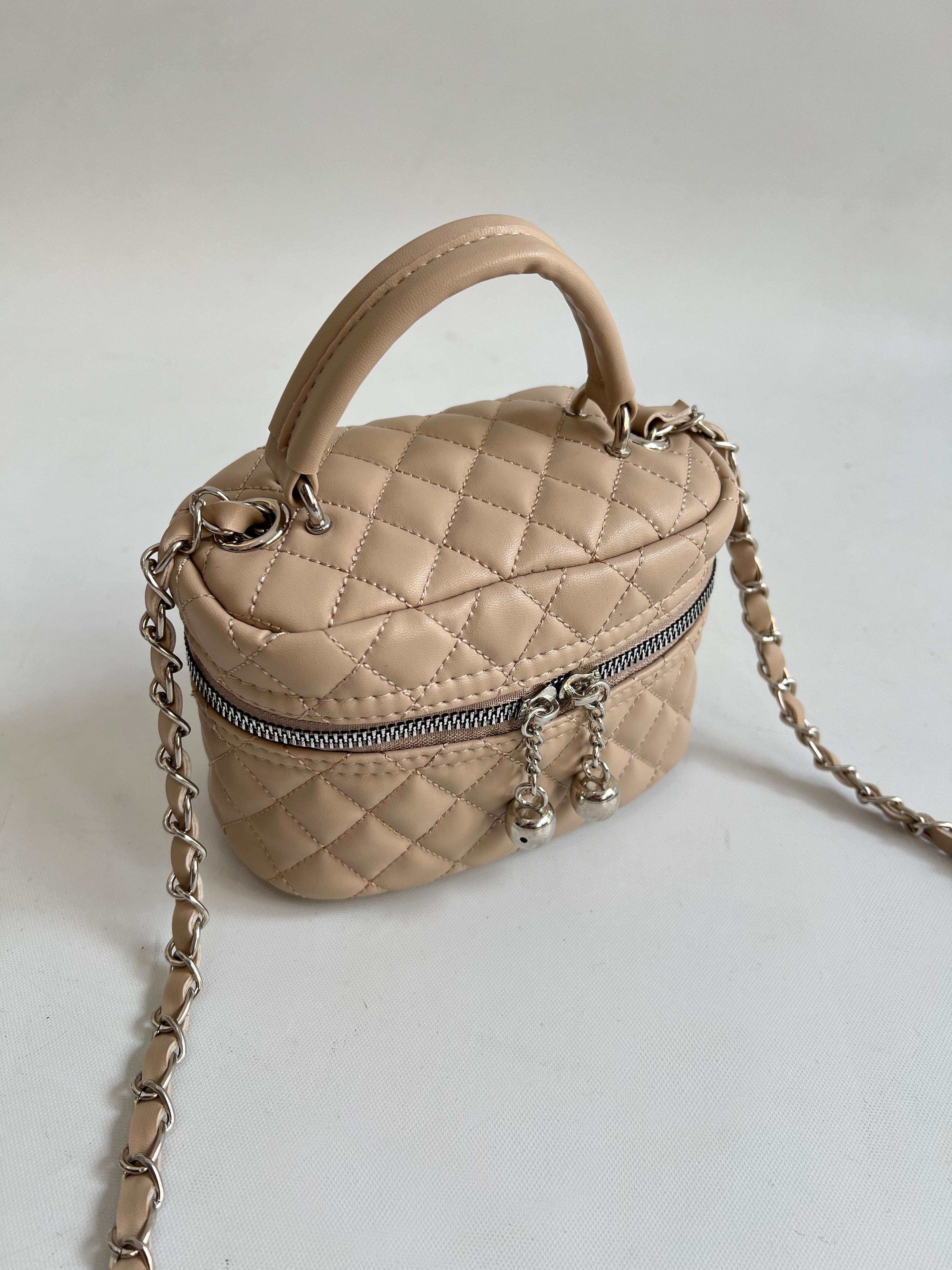 Zilly Model El Ve Kadın Omuz Çantası Vizon