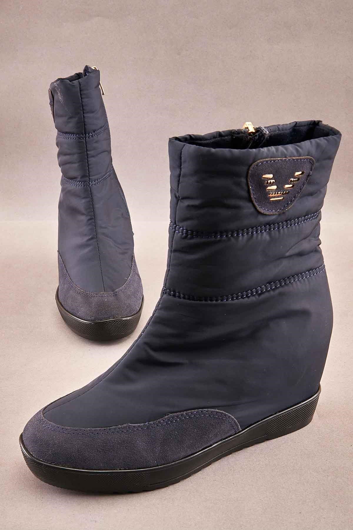 Lacivert Kadın Kar Botu K0654001799