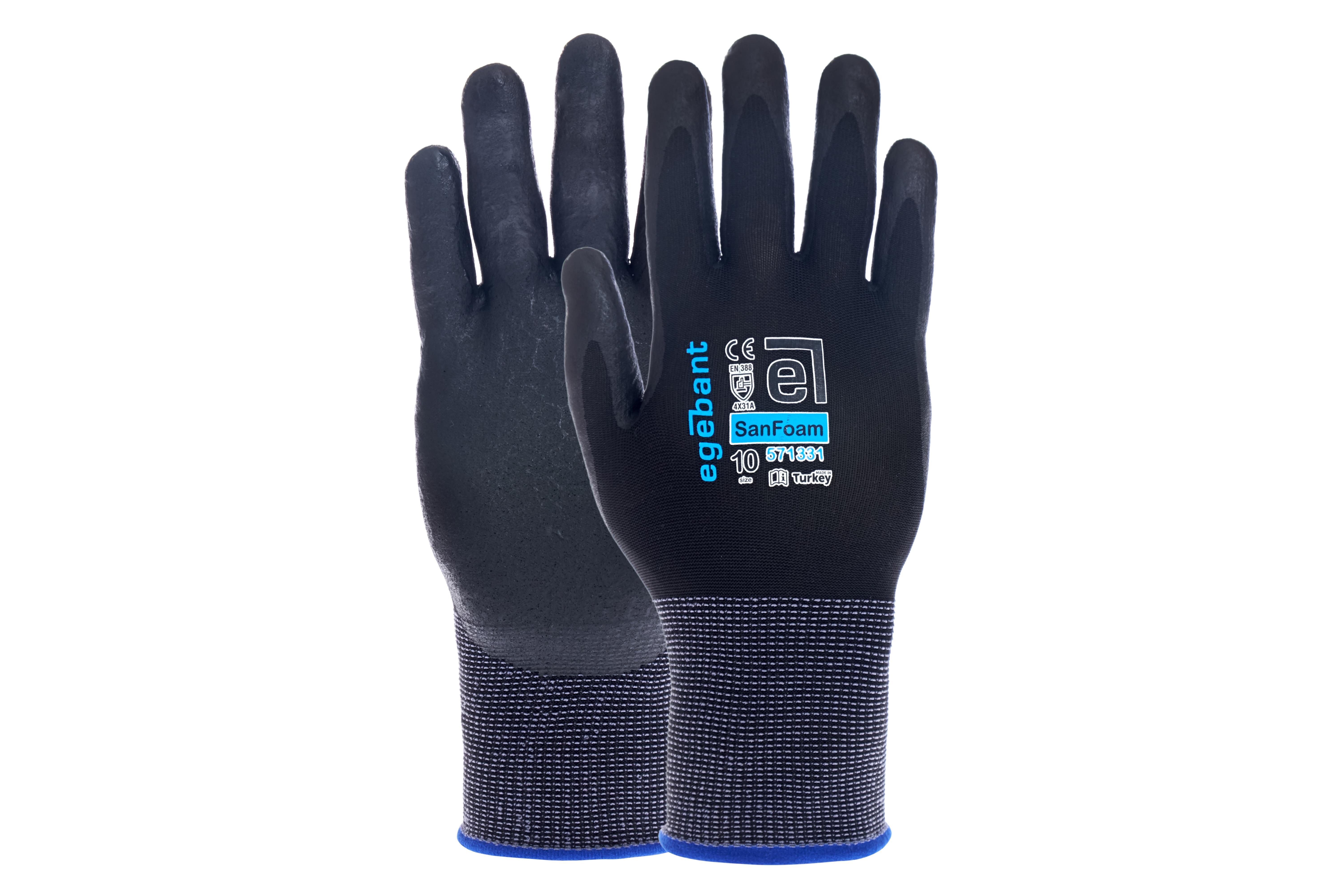 Egebant 571331 Nitril Köpük Montaj Eldiveni