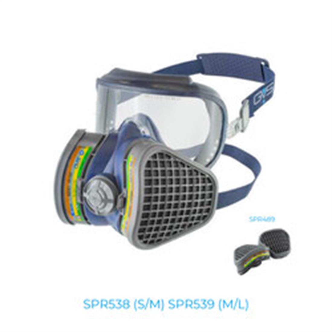 GVS Elipse - SPR539 ABEK1 Tam Yüz Maskesi