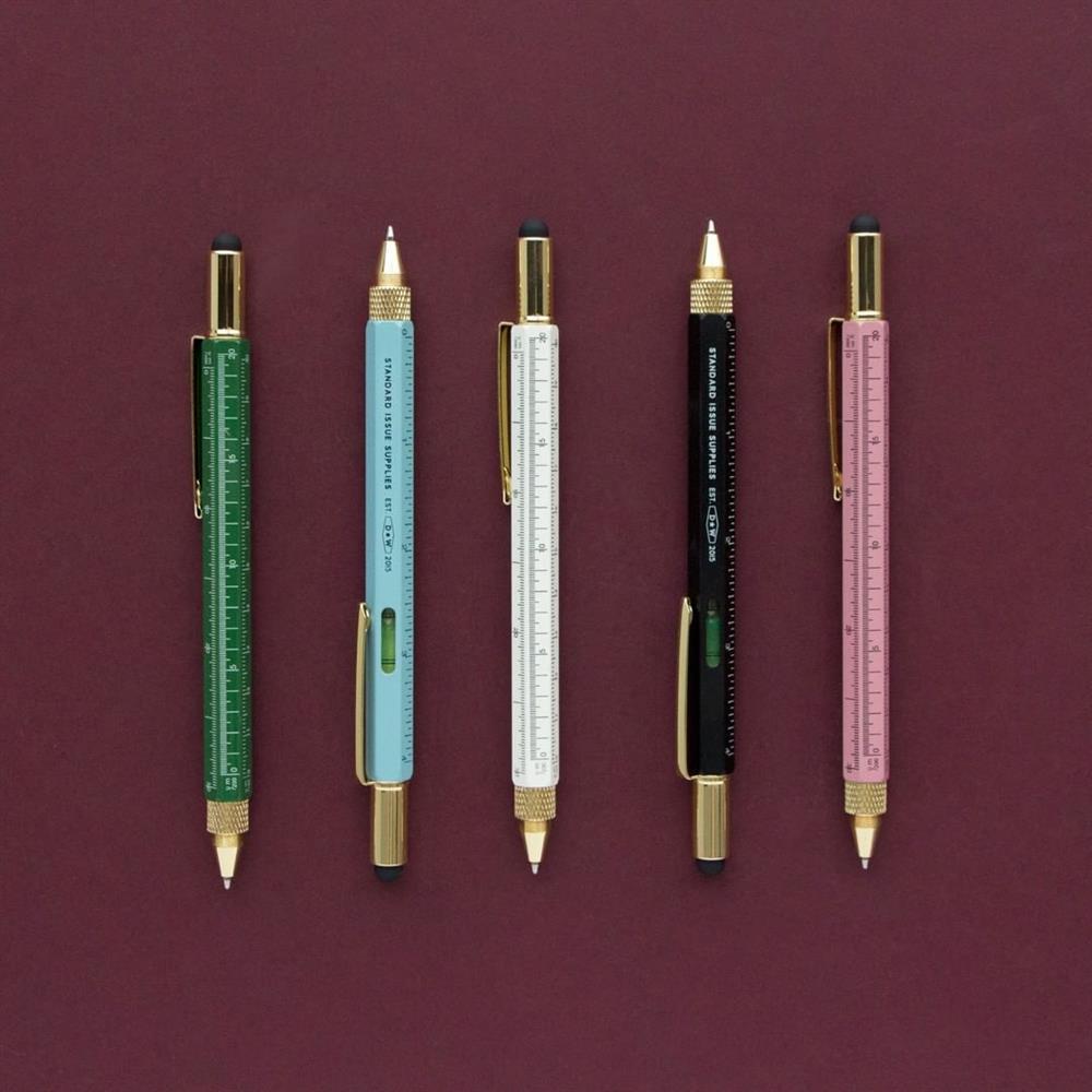 DesignWork Ink Standard Issue Tool Pen - Çok Amaçlı Fonksiyon Kalemi Gold