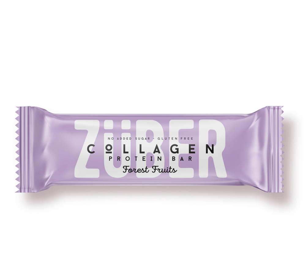 Zuber Collagen Protein Bar with Forest Fruits 35 g