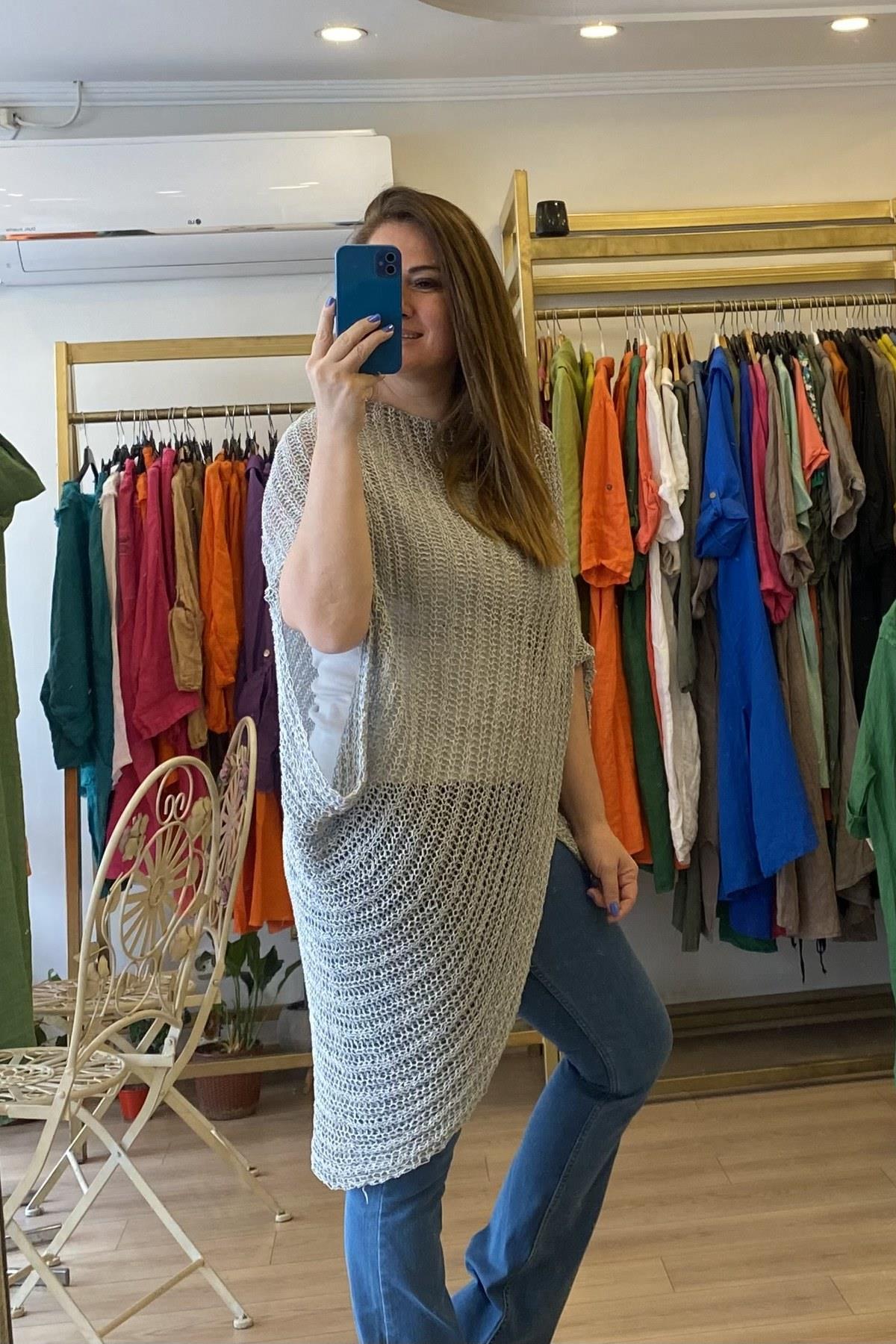 Asimetrik Model Triko Gri