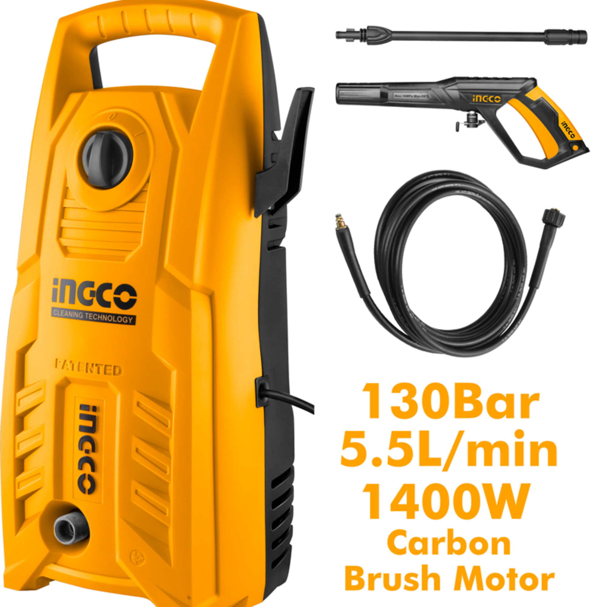 İNGCO HPWR14008 OTO YIKAMA MAKİNESİ 130 BAR