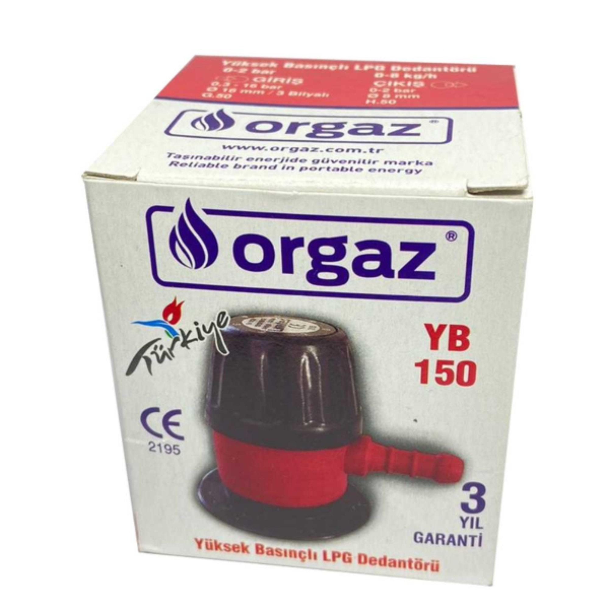 ORGAZ YÜKSEK BASINÇLI LPG DEDANTÖR (YB-150)