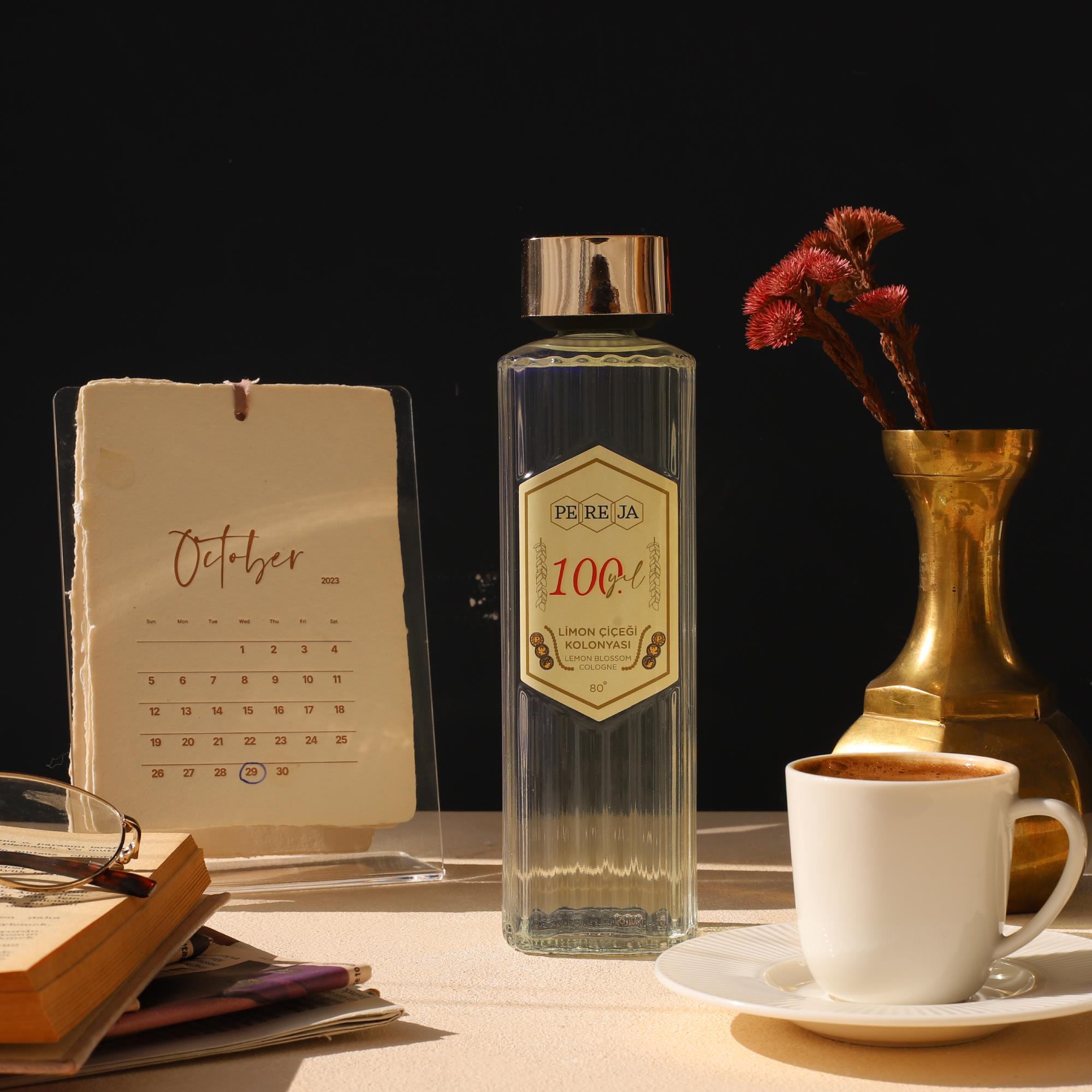 Pereja 100. Yıl Limon Kolonyası 400 Ml Cam Şişe