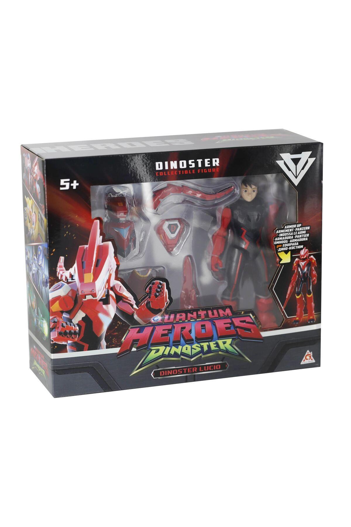 Heroes Dinoster Lucio Aksiyon Figür | Dönüşen Robot Dinozor Oyuncak