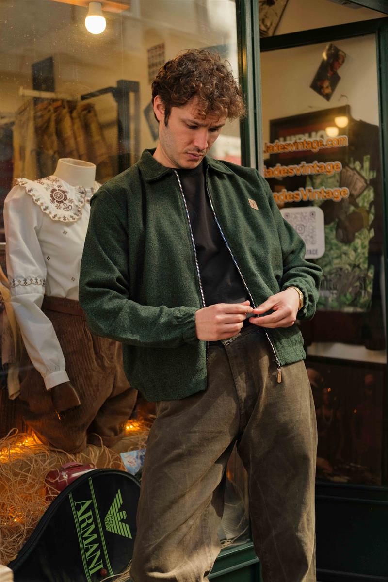 London Retro Bomber Koleksiyon Ceket