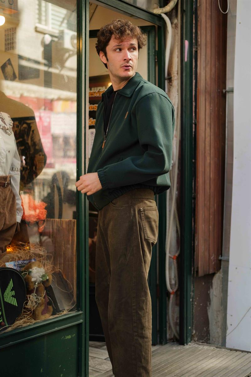 Retro London Bomber Koleksiyon Ceket