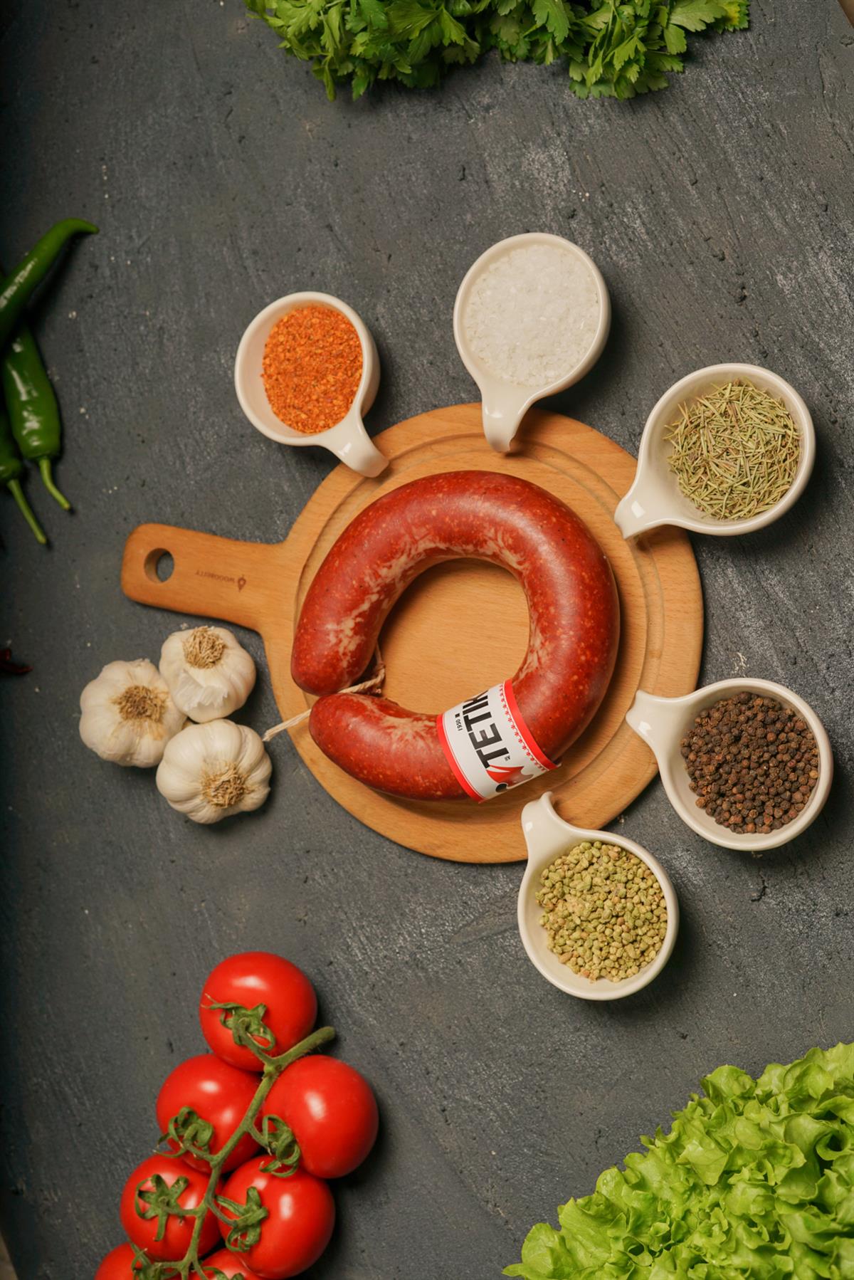 Dana Kangal Sucuk - 1kg - Tetik Sucuk