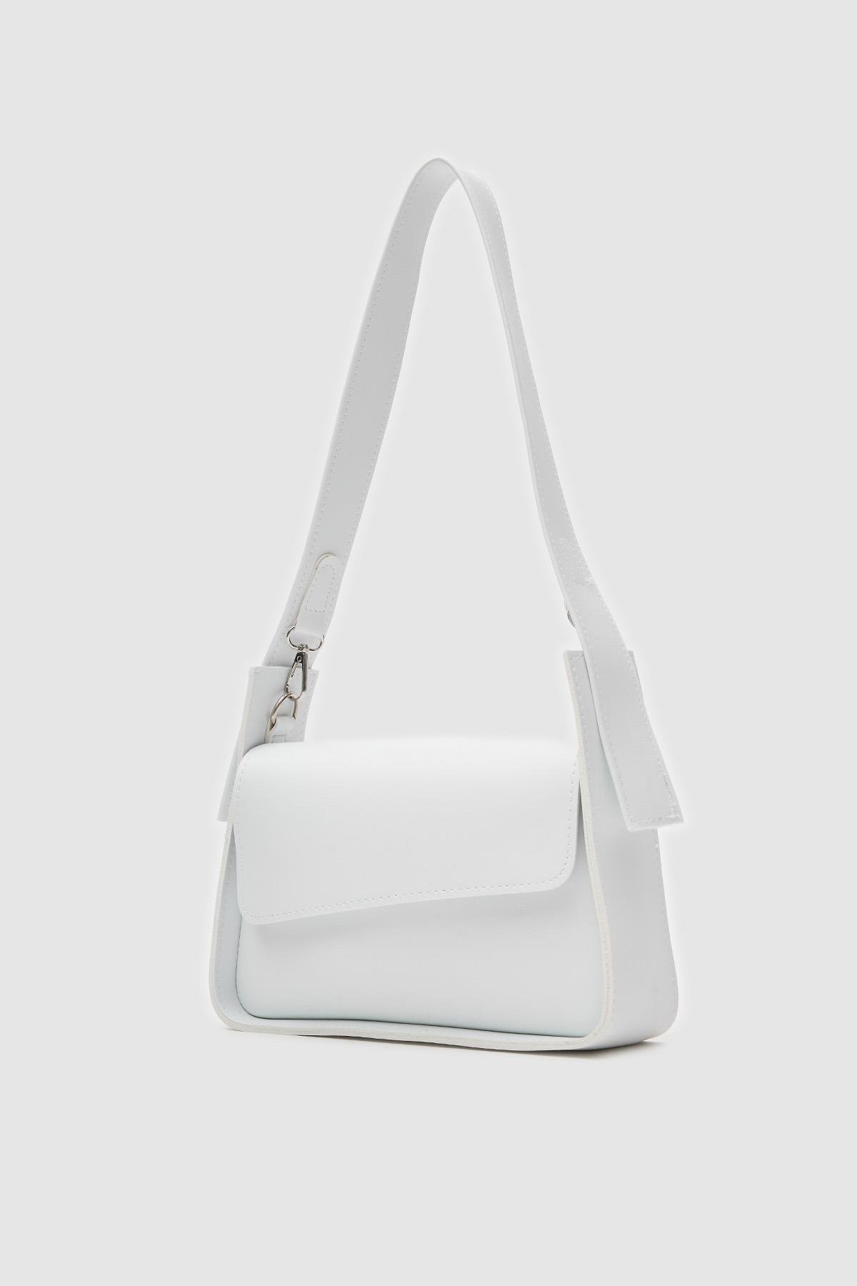 Pia Çapraz Çanta Beyaz | Shule Bags