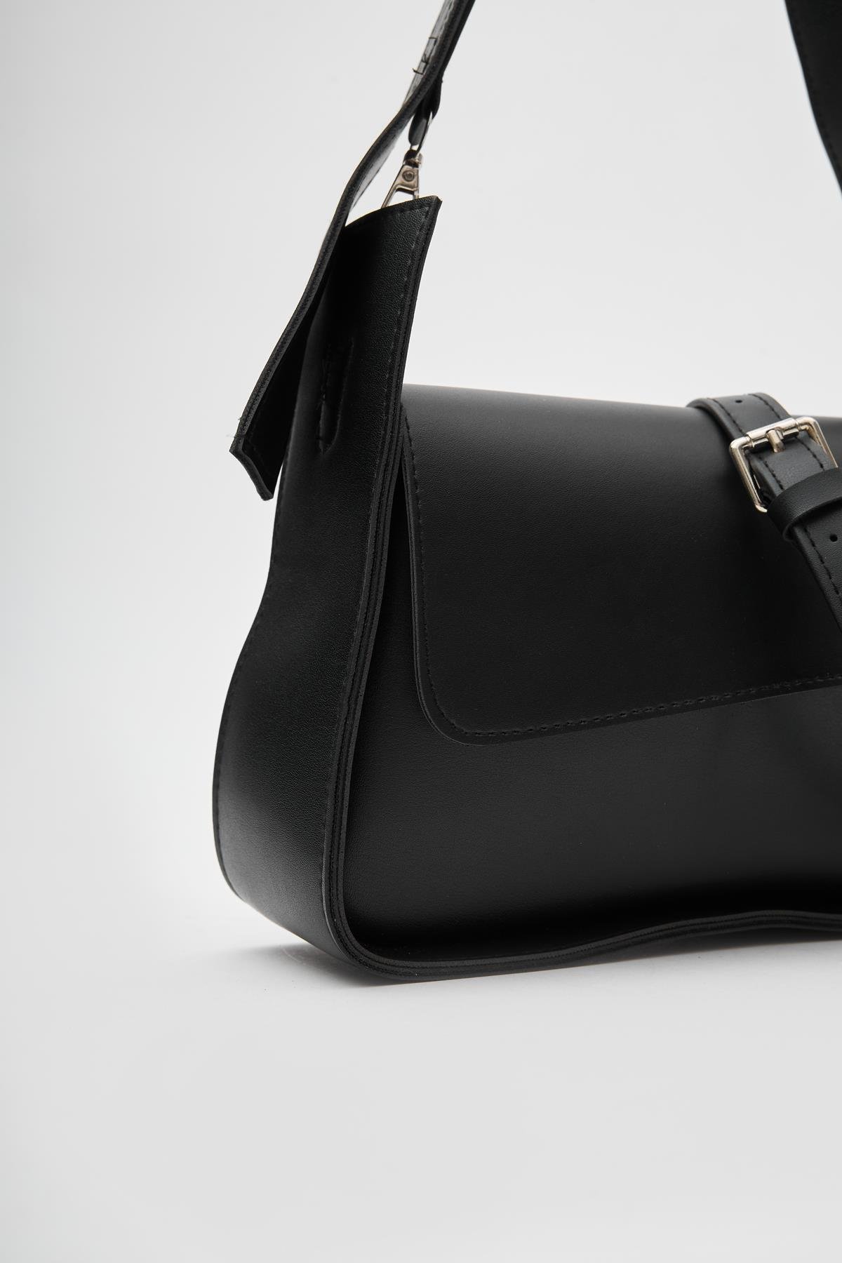 Pia Siyah Çapraz Çanta - Shule Bags