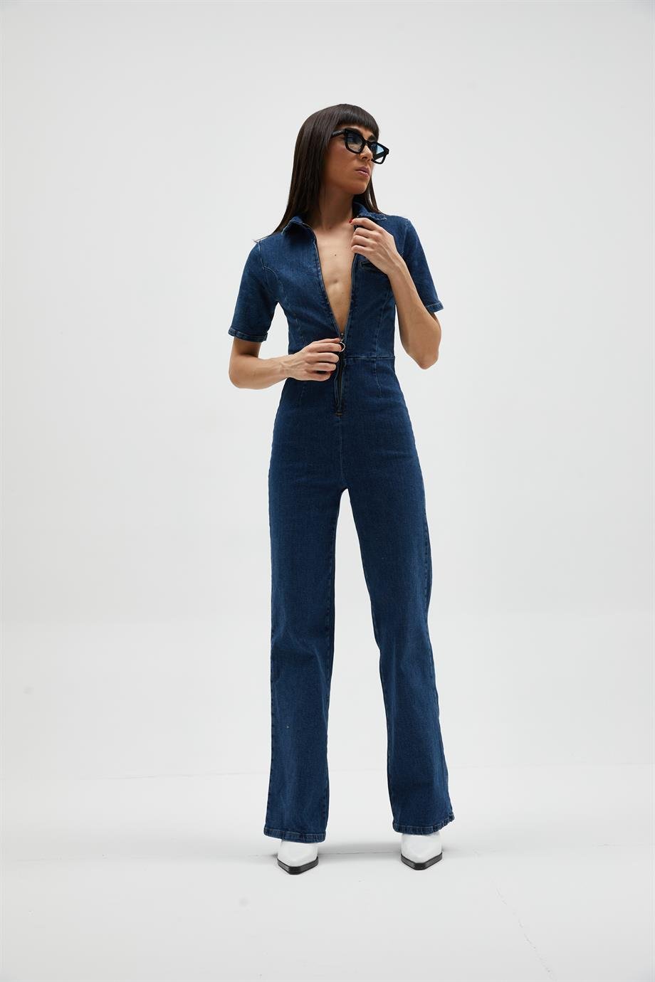 Mavi Denim Tulum Oilean