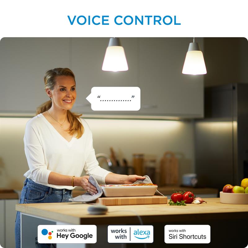 WİZ Wi-Fi 50W Sarı/Beyaz Amber Cam Akıllı Filament Glob Ampul G95 E27