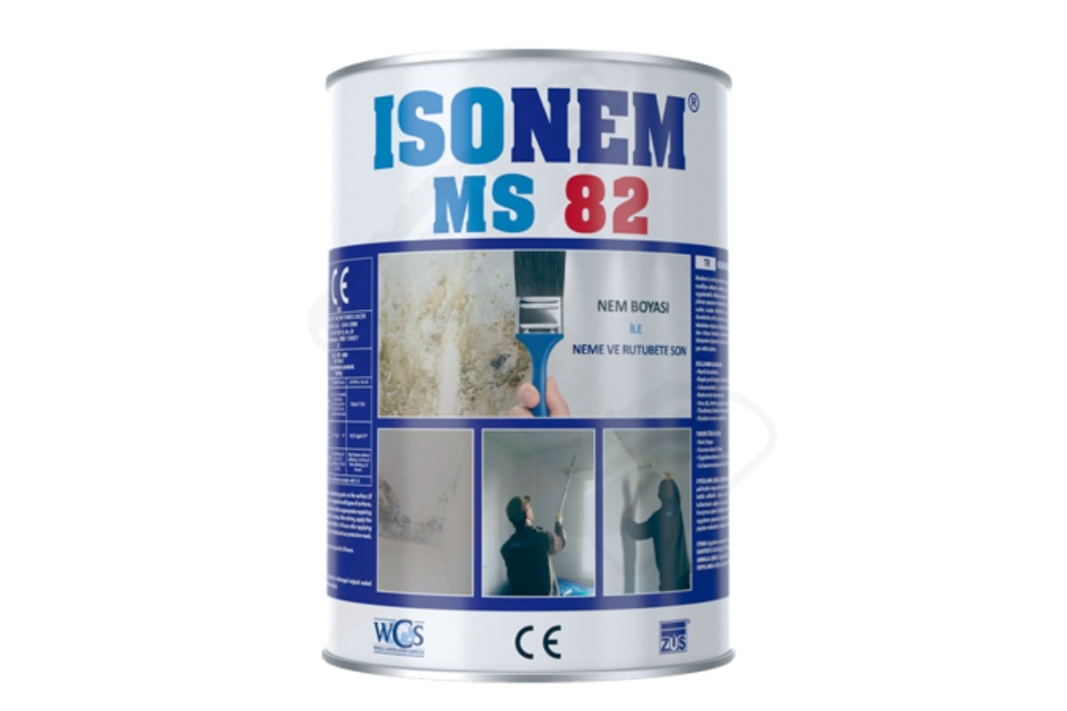 İsonem MS 82 Nem ve Rutubet Boyası 1 Kg | makinekapinda.com