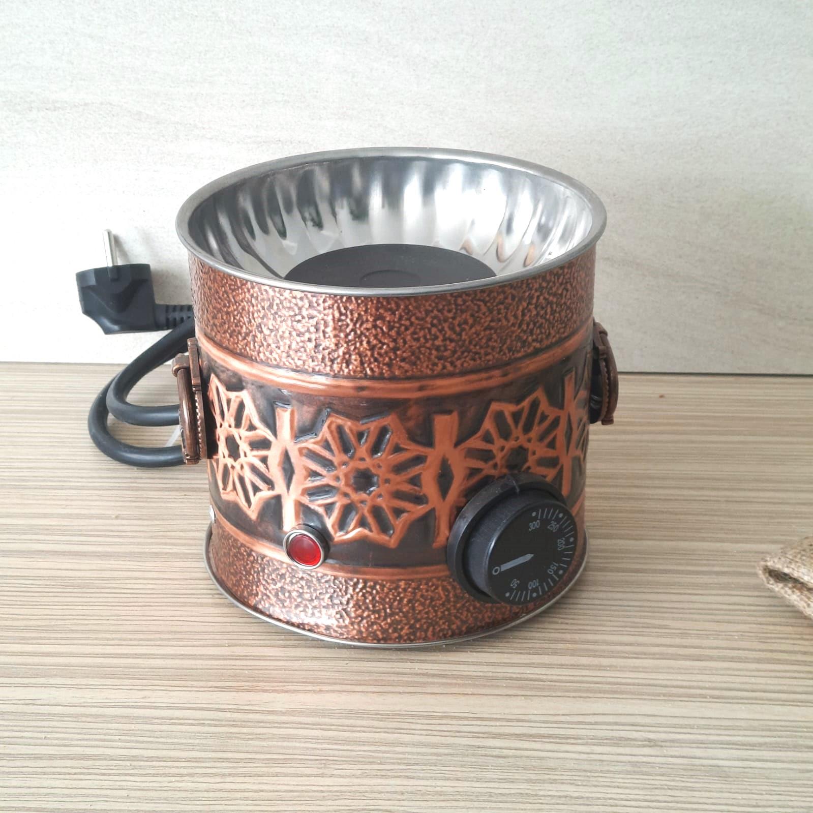 Bakır Kumda Kahve Makinesi