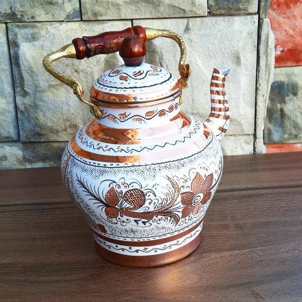 Gül Çiçek Royal Bakır Bitki Cayı Demligi 2 Lt