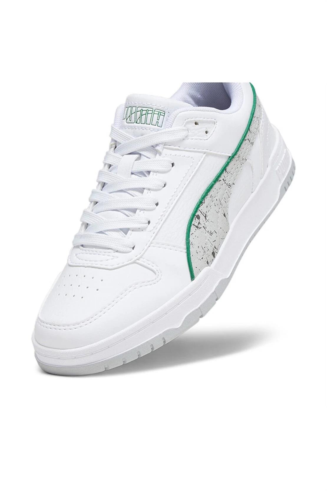 PUMA RBD Game Low Graffiti JR PUMA White-Ash Satın Al - GalataSport