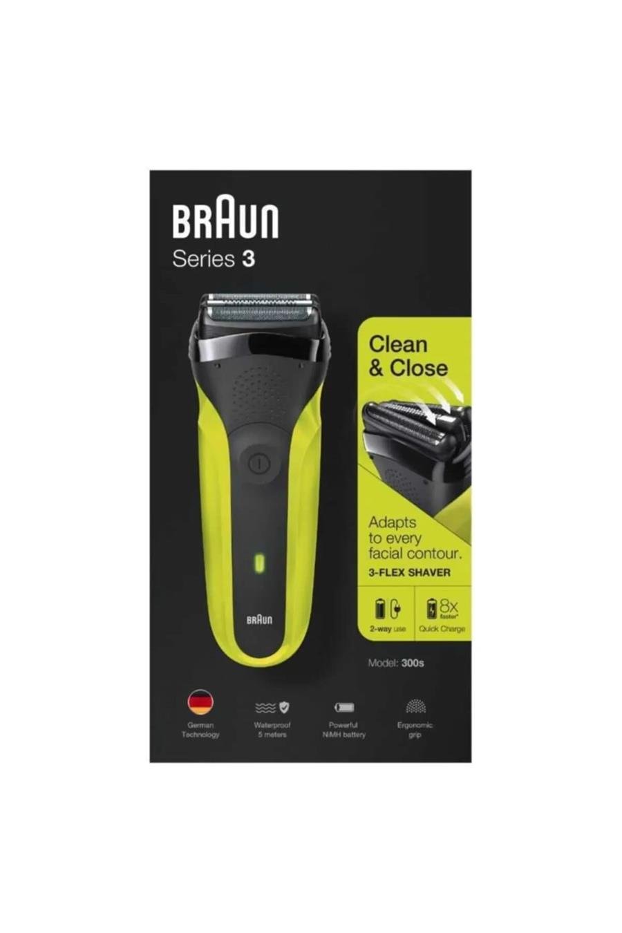 Braun 300 Blk Traş Makinası