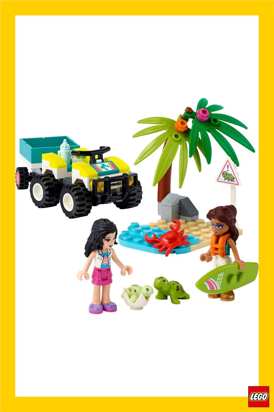 LEGO 41697 Friends Kaplumbağa Koruma Aracı
