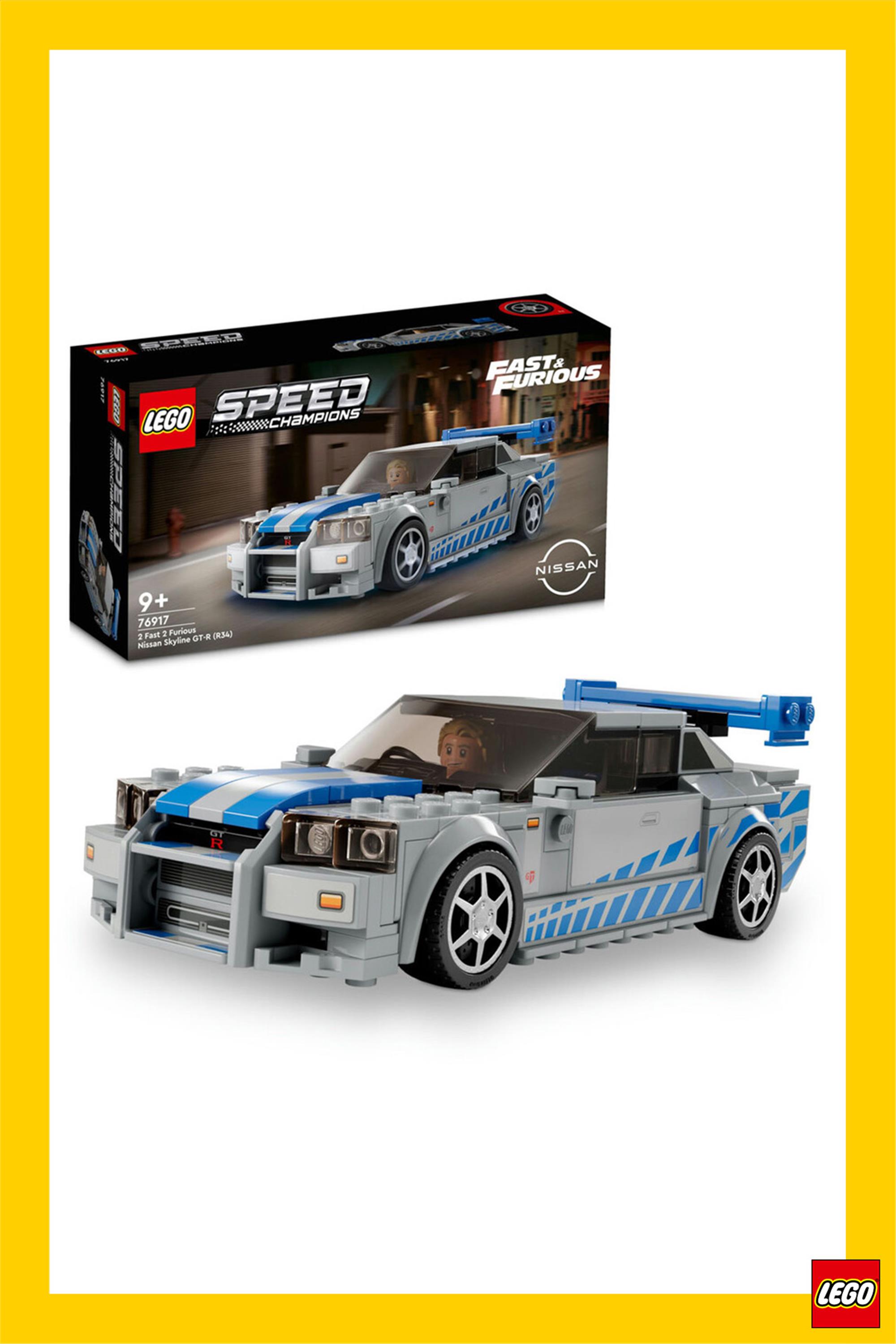 LEGO 76917 Speed Champions Daha Hızlı Daha Öfkeli Nissan Skyline GT-R (R34)