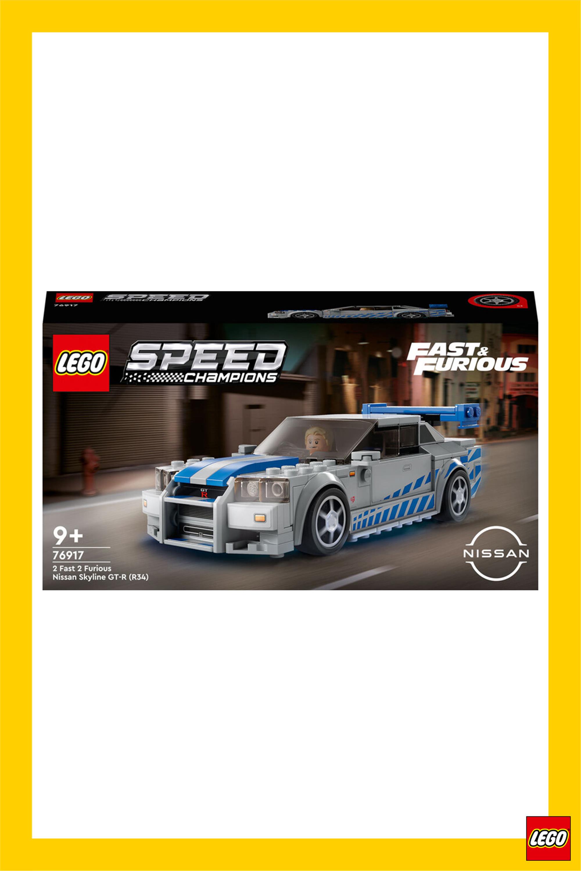 LEGO 76917 Speed Champions Daha Hızlı Daha Öfkeli Nissan Skyline GT-R (R34)