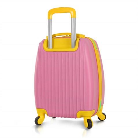 My Valice Kids Abs Çocuk Valizi Fil Pembe