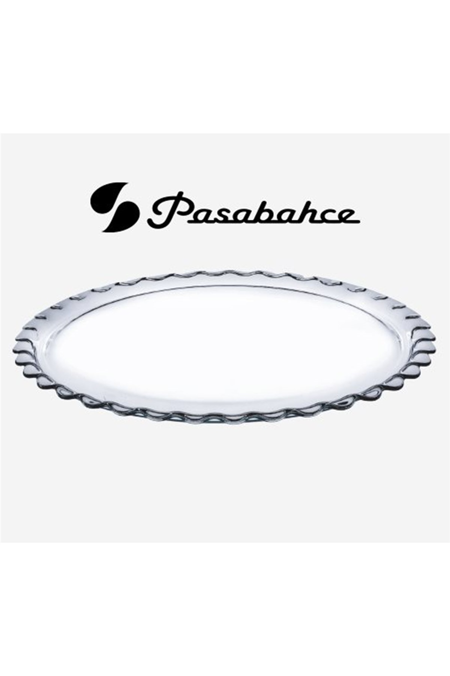Paşabahçe 10539 Patisseria 37 cm Cam Servis Tabağı