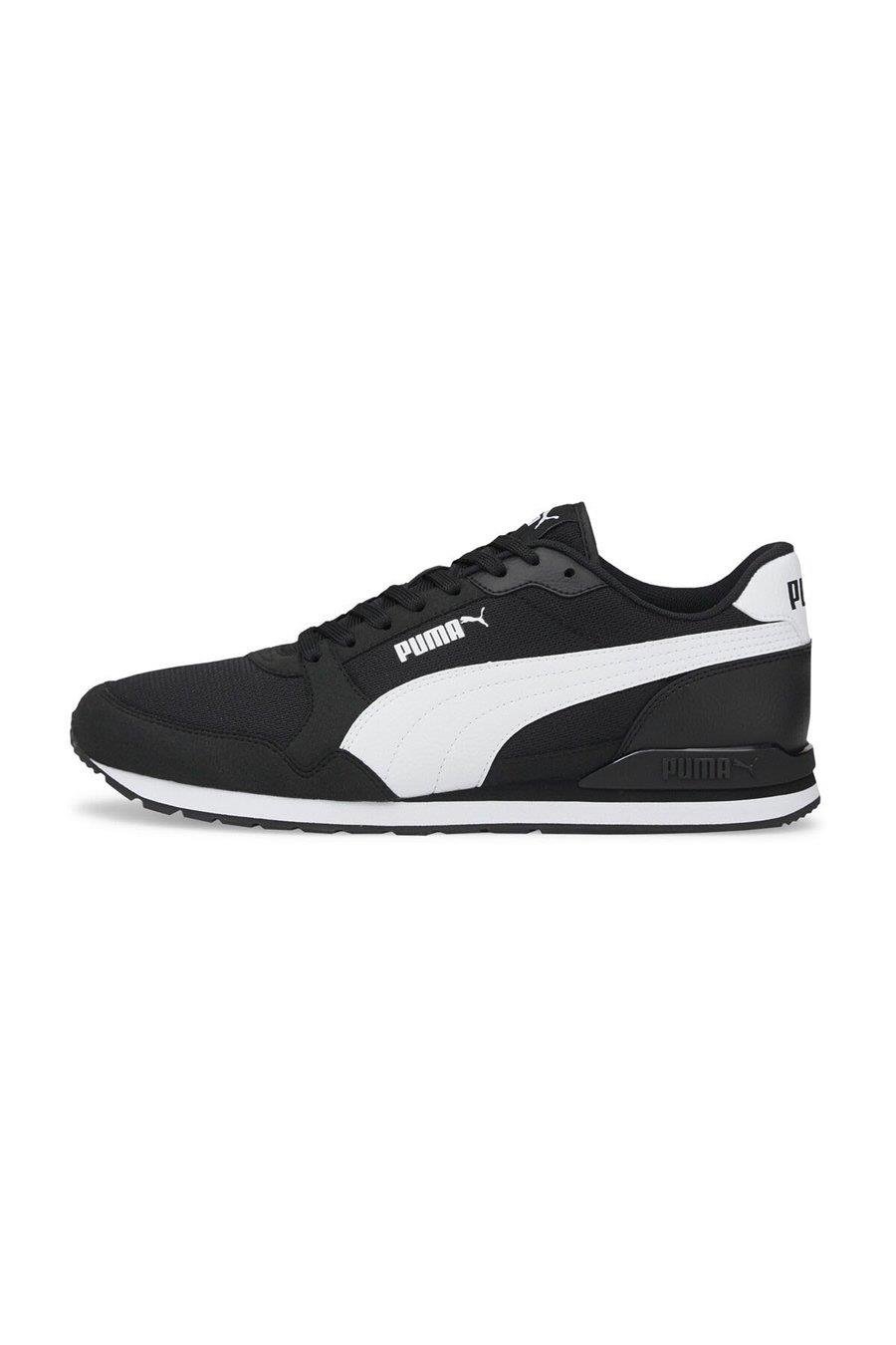 Puma 384640 01 St Runner V3 Mesh Black-White Yetişkin Unıseks Yürüyüş ...