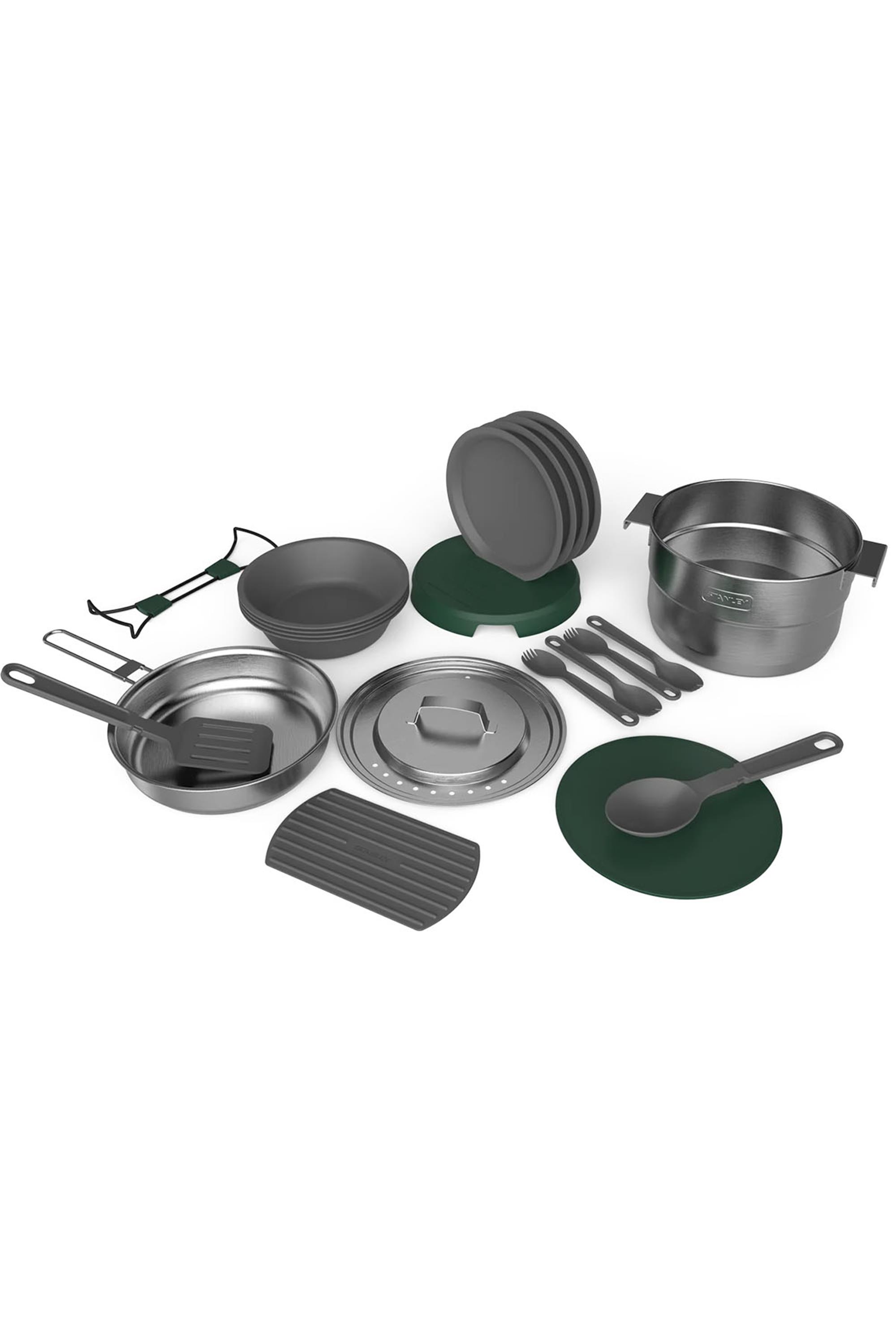 Stanley The Full Kitchen Base Camp Cook Set 3.5L / 3.7QT Stainless ...