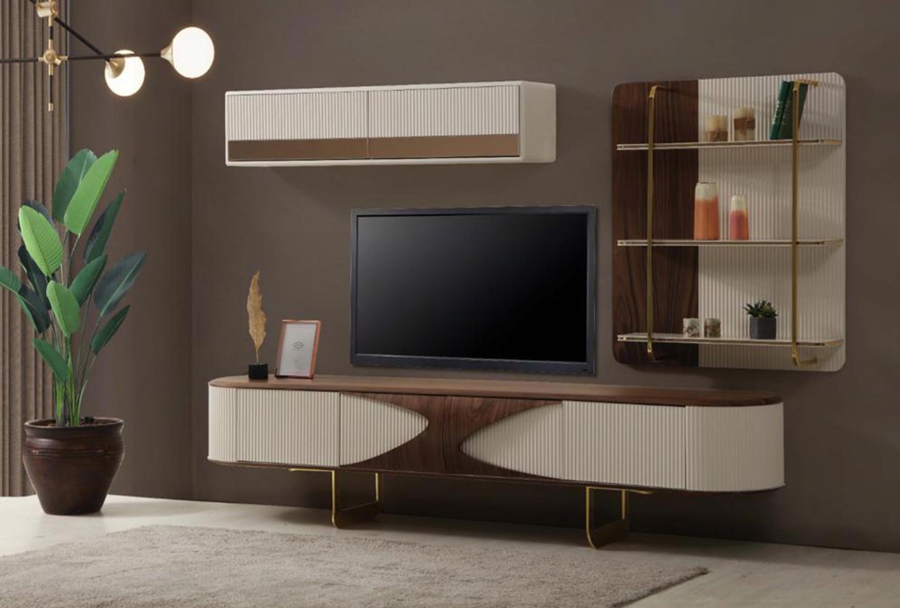 Levra White Tv Unit | eymense.eu