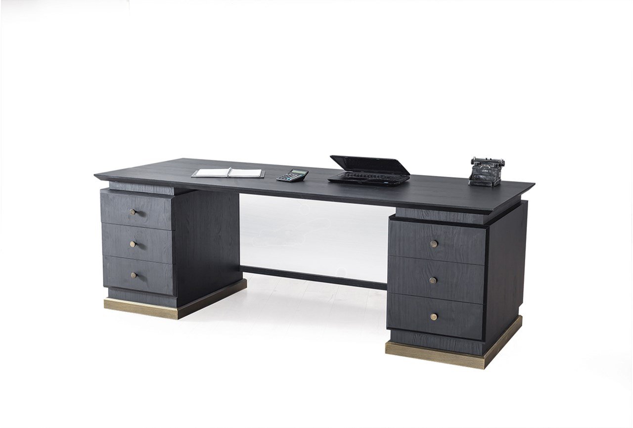 Black Royal Office Table | eymense.eu