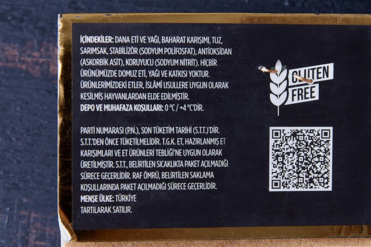 Fermente Dana Kasap Sucuk 500 g