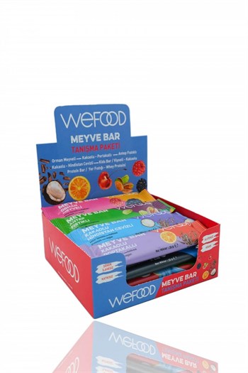 WEFOOD MEYVE BAR TANIŞMA PAKETİ 35 GR X 12 ADET