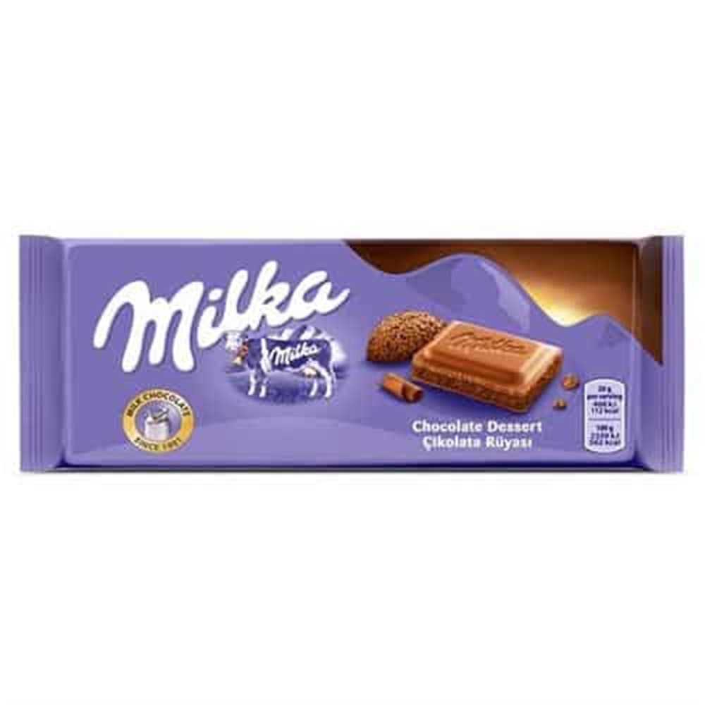 Milka Tablet 100Gr Çikolata Rüyası