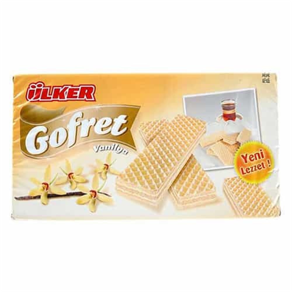 Ülker Gofret 220Gr Vanilyalı