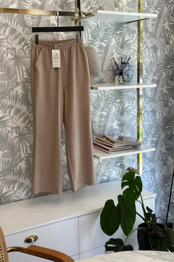 Hanım Hatun Fresh Pantolon Taş