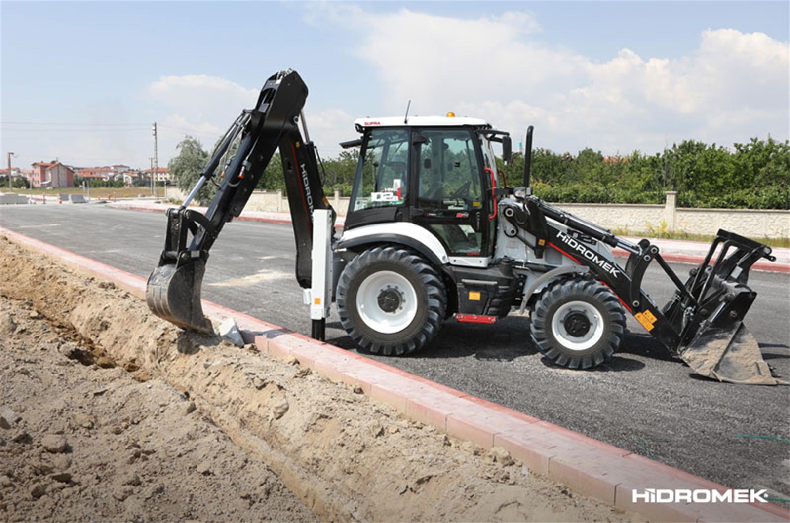 Hidromek HMK 102B SUPRA Backhoe Loader