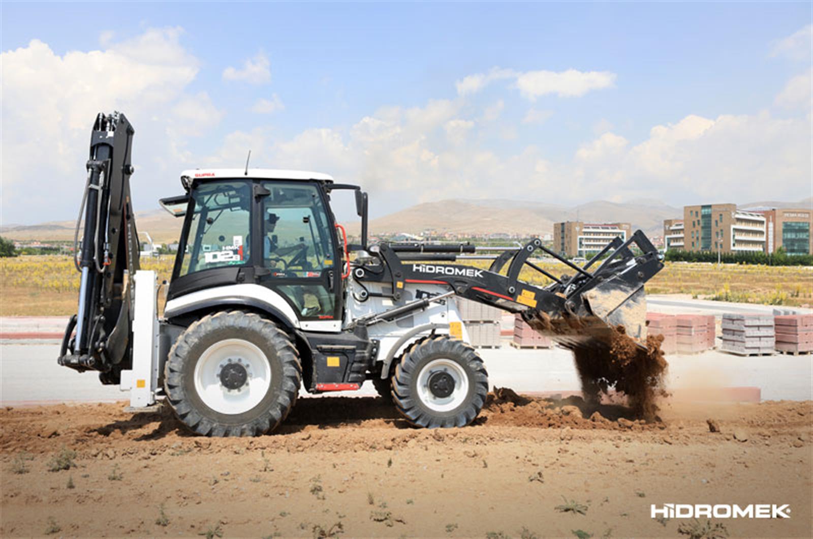 Hidromek HMK 102B SUPRA Backhoe Loader