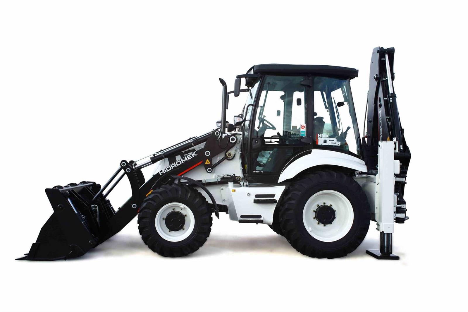 Hidromek HMK 102B SUPRA Backhoe Loader