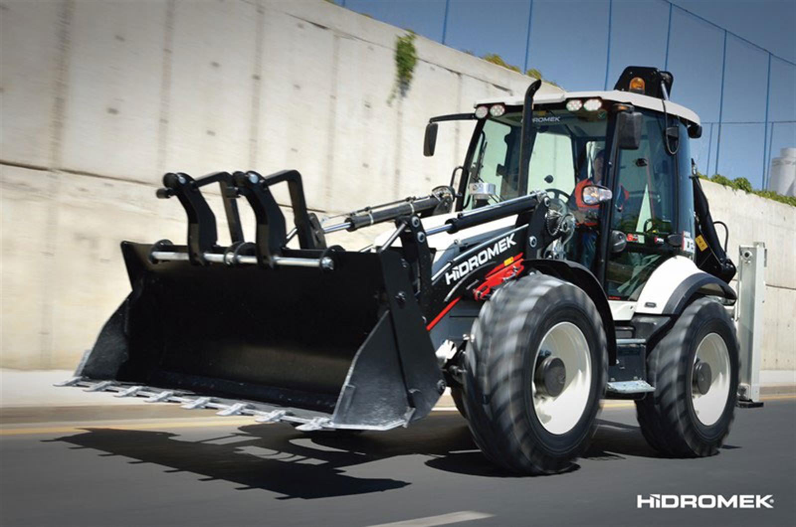 Hidromek HMK 102S SUPRA Backhoe Loader