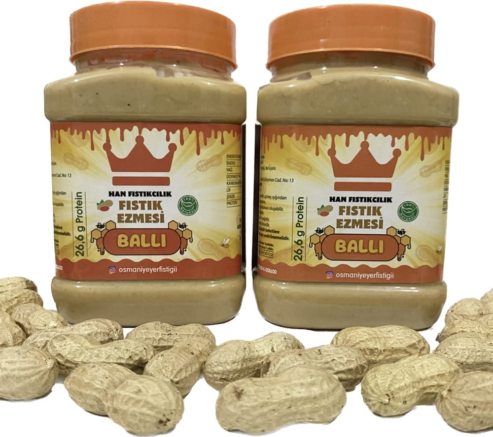 2 KG KATKISIZ BALLI FISTIK EZMESİ